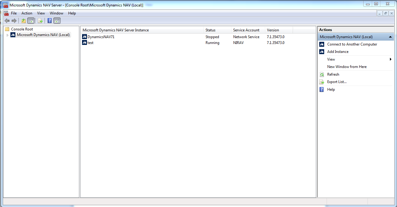 Microsoft Dynamic Navision 2013 R2 installation Steps