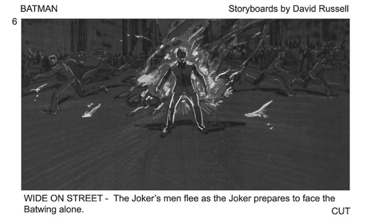 Batman 1989 Batwing Concept Art and Storyboards By David Russell « Film ...