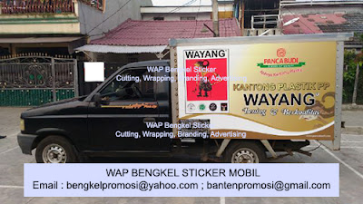 Pasang Stiker Mobil Jakarta: Sticker Branding Mobil Box