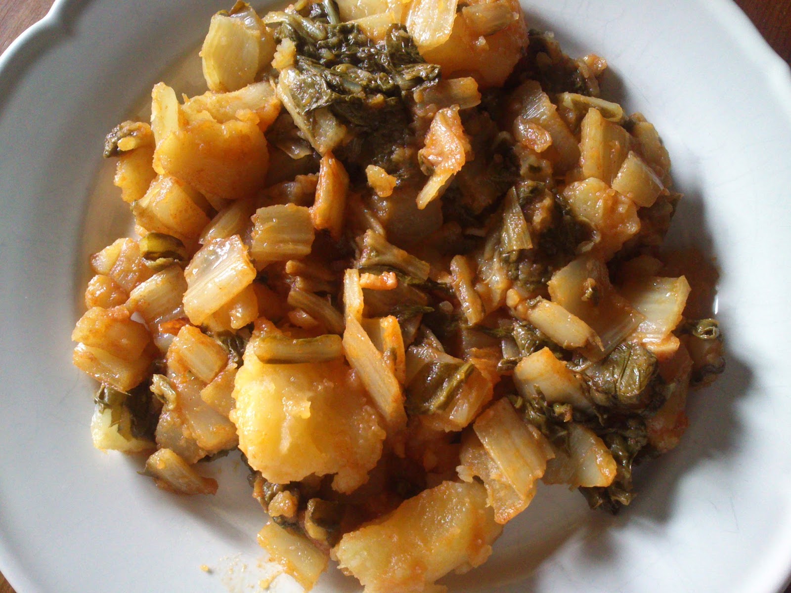 hoy hemos comido...: Acelgas rehogadas