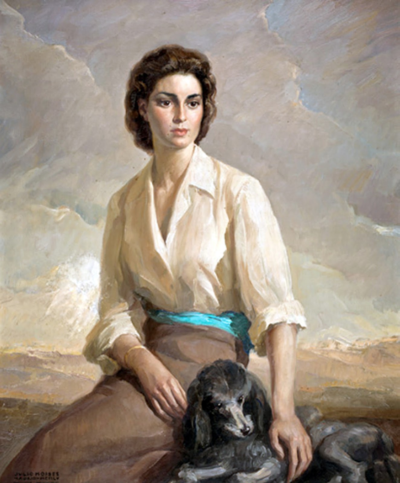 Maestros españoles del retrato: Julio Moisés Fernández de Villasante