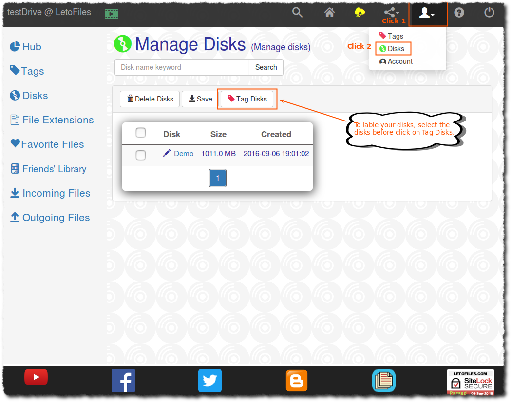 LetoFiles: Organize files using personalized tags