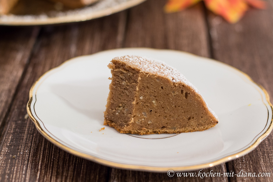 Chestnut cake - Cooking with Diana