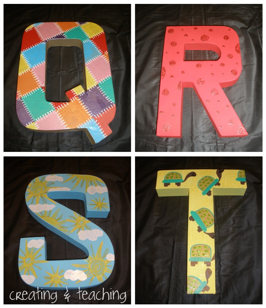 Hand Painted Alphabet | creating & teaching