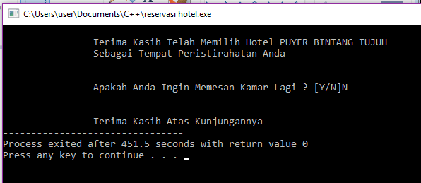 Tutorial C++ | Membuat Program Reservasi Hotel Full ~ Tutorial Belajar Coding