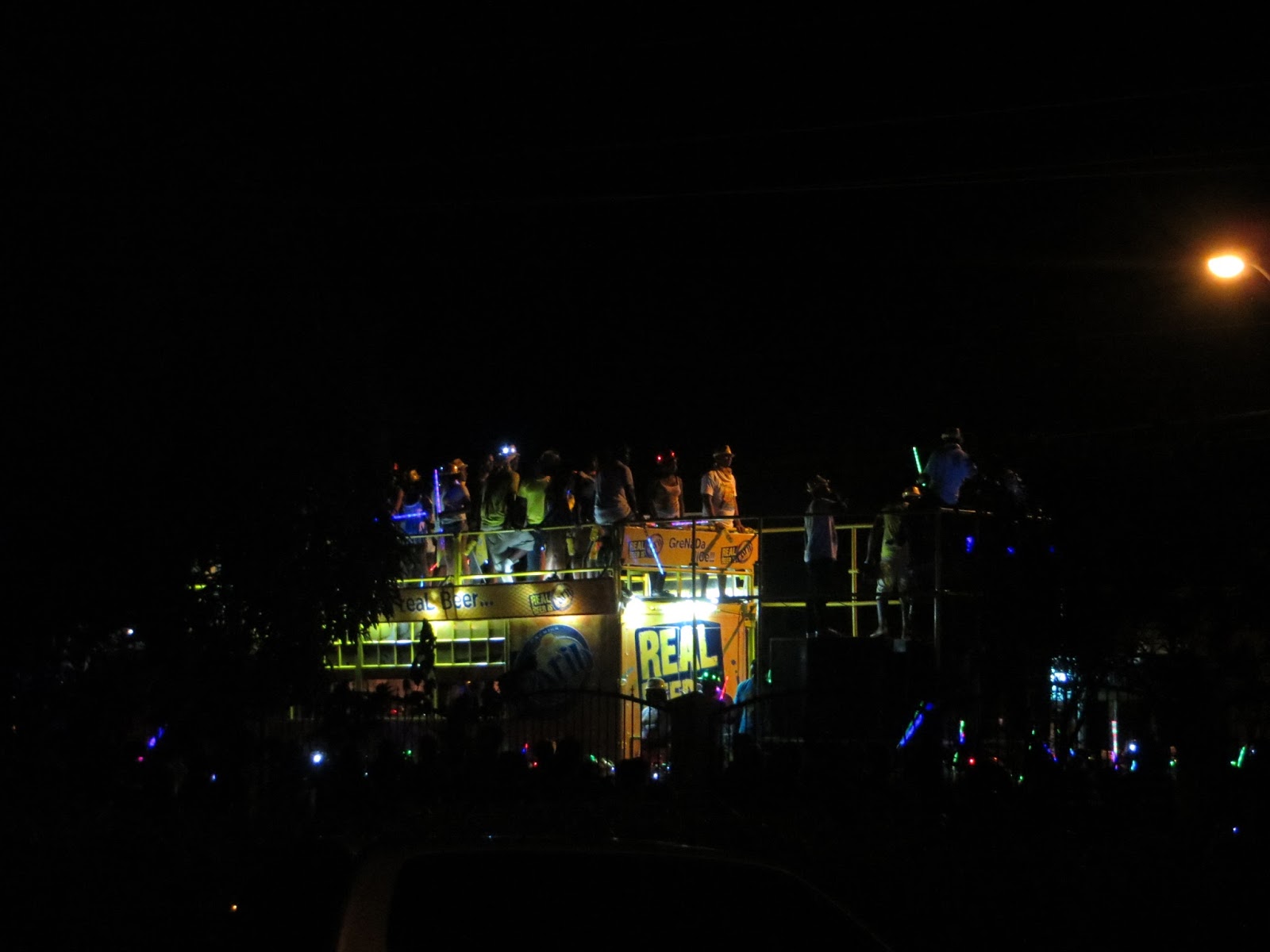 Somewhere Beyond The Sea: Grenada Carnival! Monday Night Mas