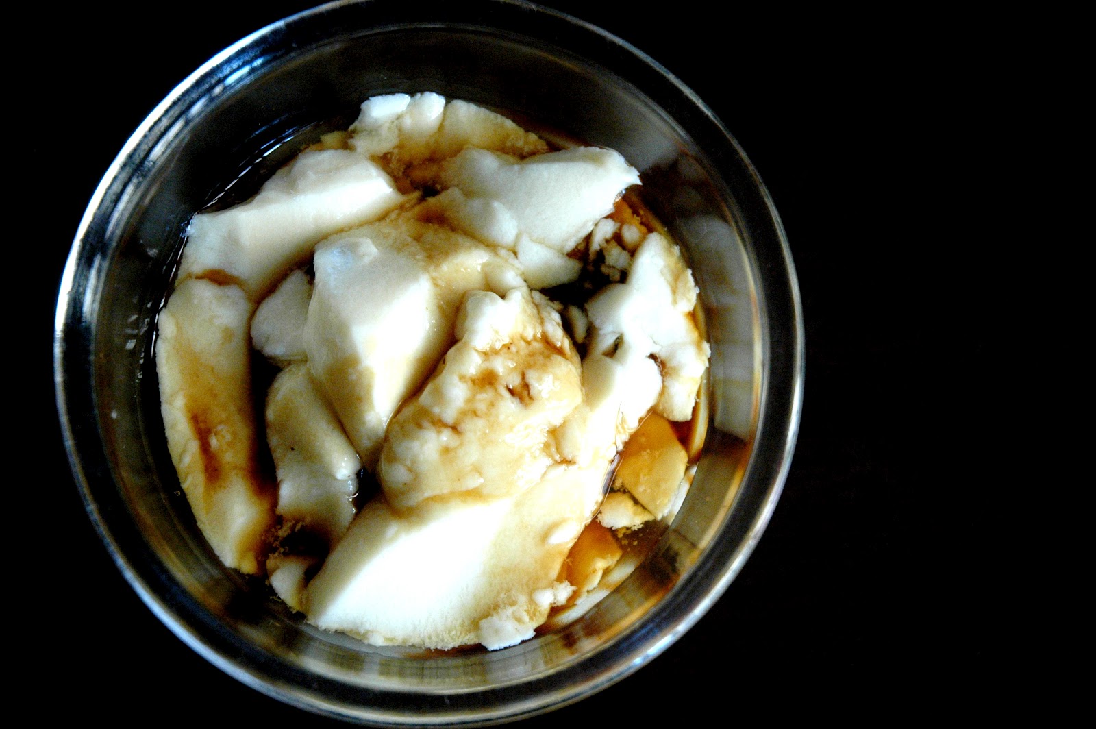 DUDE FOR FOOD: What's in the Fridge...Chilled Taho