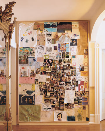 Meet Me in Philadelphia: Good Ideas to Save for Later: Family Memento Board