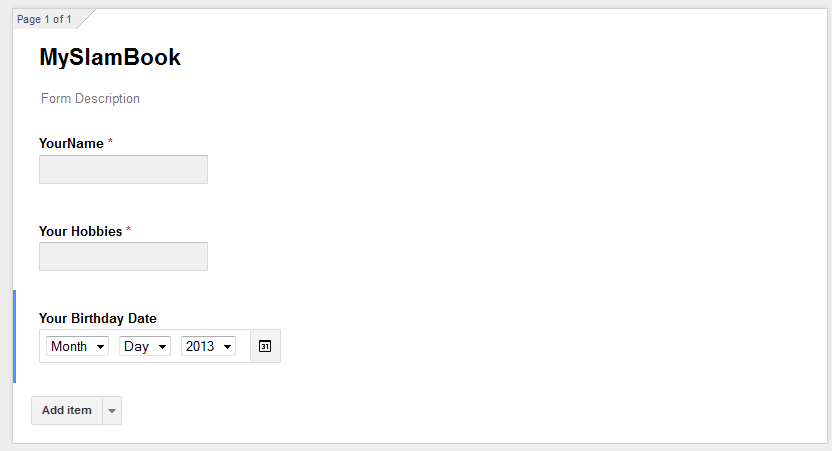 Create online slam book ~ DeadLock2
