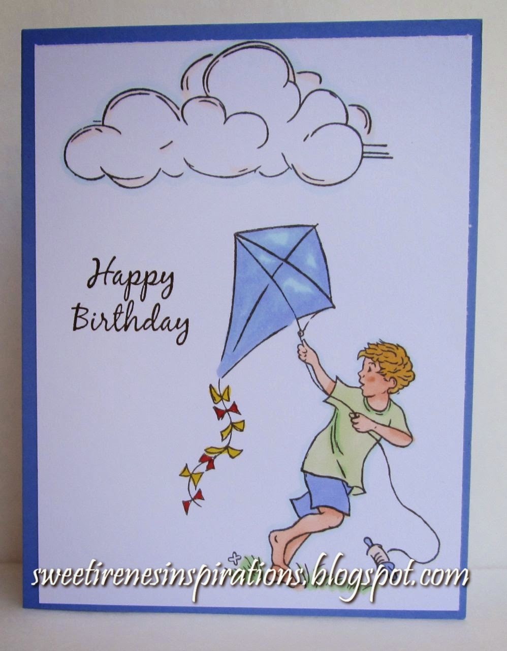 Sweet Irene's Inspirations: Windy Day - Fly A Kite