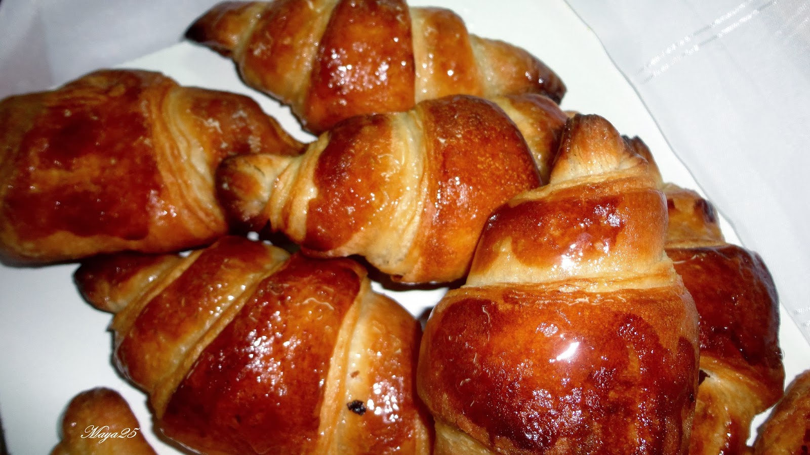 les recettes de maya: Recette Croissant facile et rapide