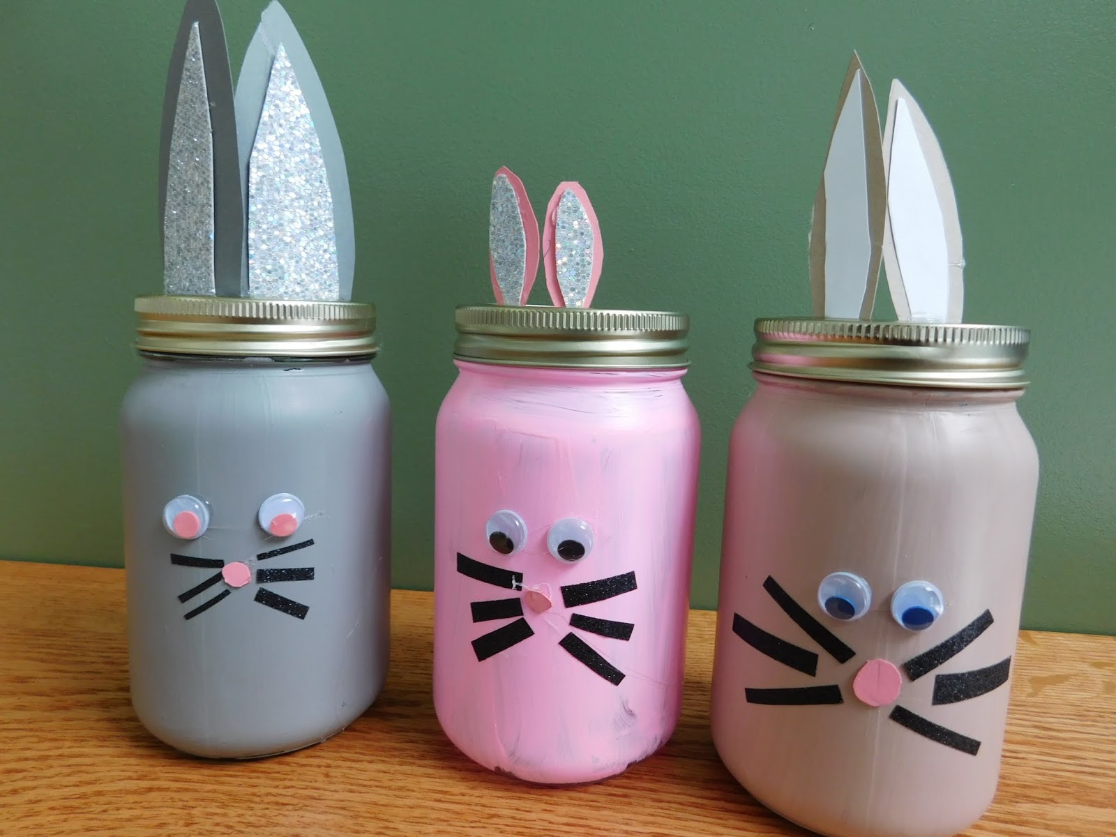 Mason Jar Bunny Craft