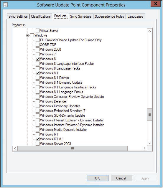 SCCM 2012: Configuring Software Updates Settings and Synchronization