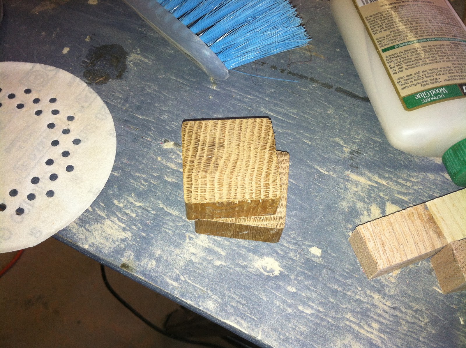 Lipstick and Sawdust: Checkerboard Butcher Block Tutorial