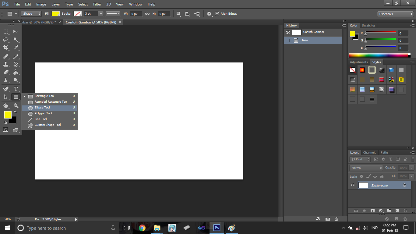Pengertian Gambar Raster dan contoh membuat Gambar Raster di Photoshop ...