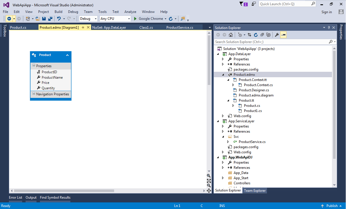 Microsoft Integration Platform (BizTalk and Azure iPaaS): Restful API with Entity Framework | 3 ...