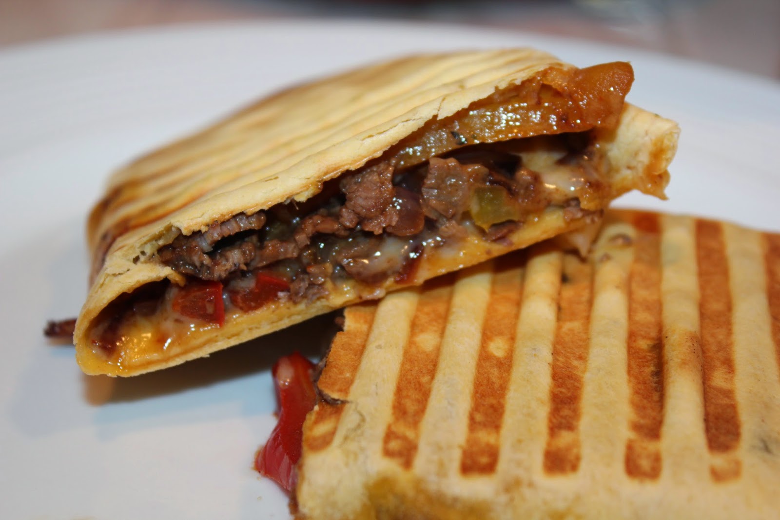 Sisters Luv 2 Cook: Steak and Cheese Panini Wrap
