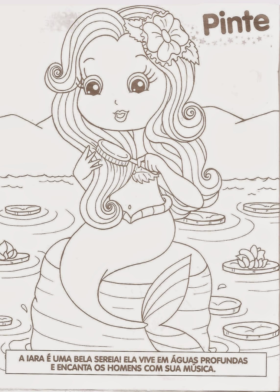 A lenda da Iara - Atividades com a lenda da iara folclore - ESPAÇO EDUCAR