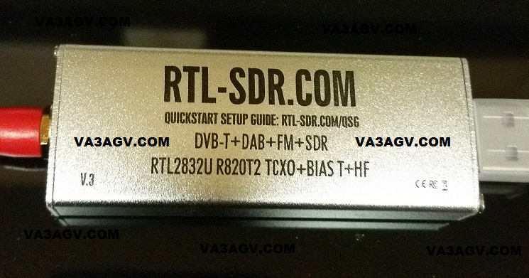 VA3AGV.com Andre Vanier Toronto – HAM Radio | Amateur Radio: RTL-SDR