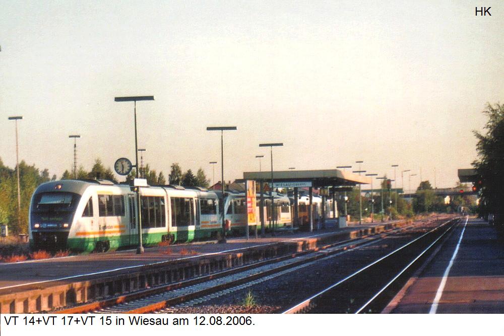 Eisenbahnfreund aus der Oberpfalz: Bahnhof Wiesau