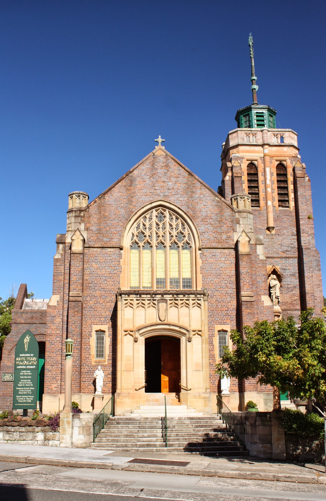 Sydney - City and Suburbs: Rose Bay, St Mary Magdalene Catholic Church