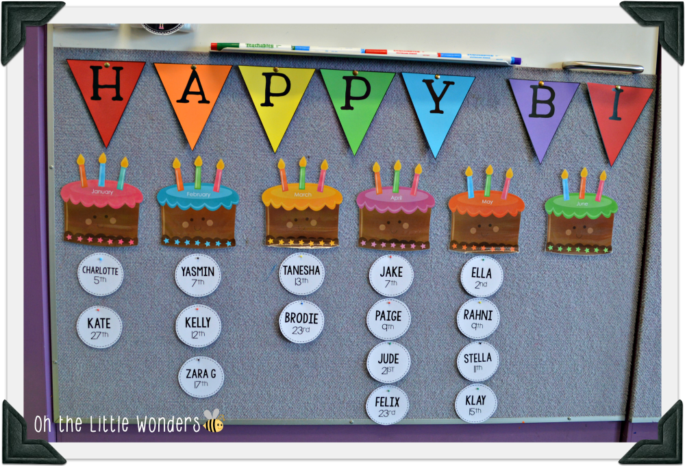 Oh the Little Wonders: Classroom snaps!