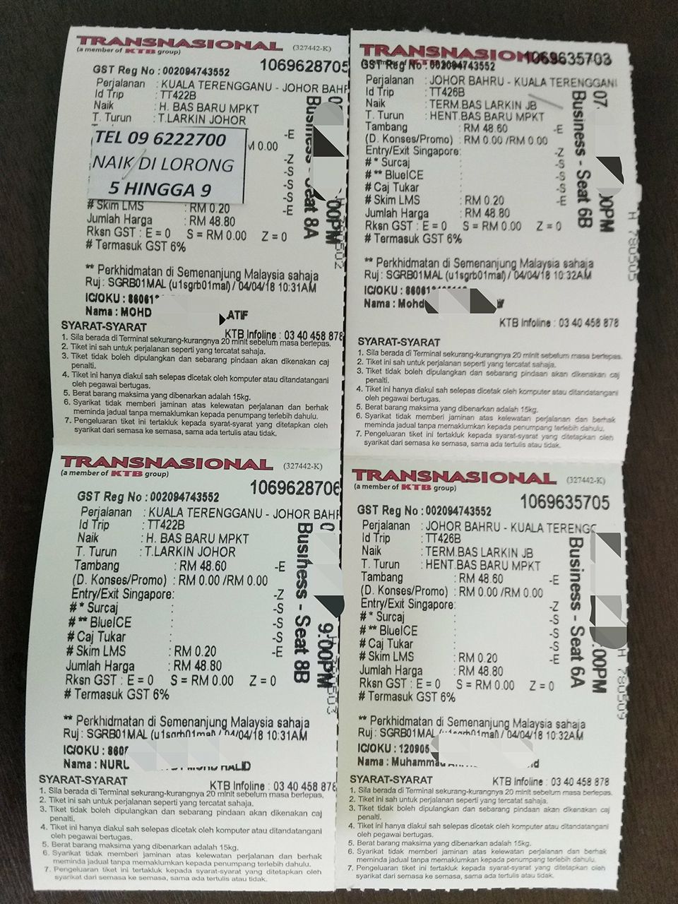 Pengalaman pertama beli tiket bas online. - Cerita Huda by Huda Halid