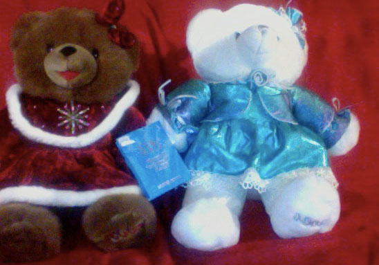 The Teddy Bear Shelter: 2004 Walmart Snowflake Teddy & 2005 Walmart ...