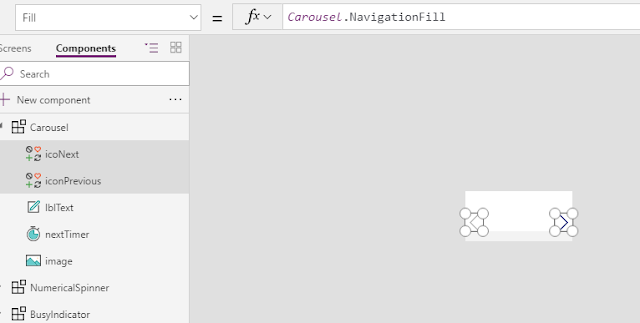 Developing custom reusable components in PowerApps