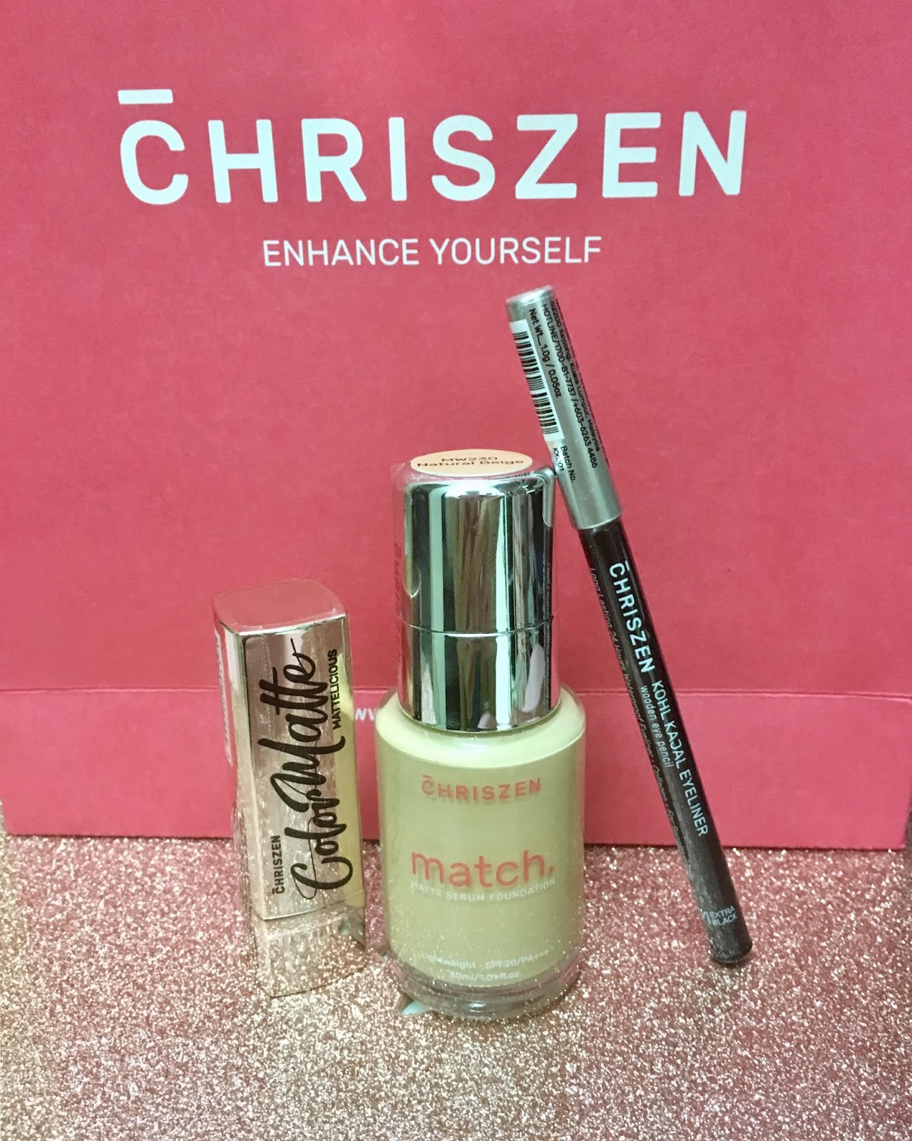 Chriszen Match Matte Serum Foundation : Launching and Review - Random ...