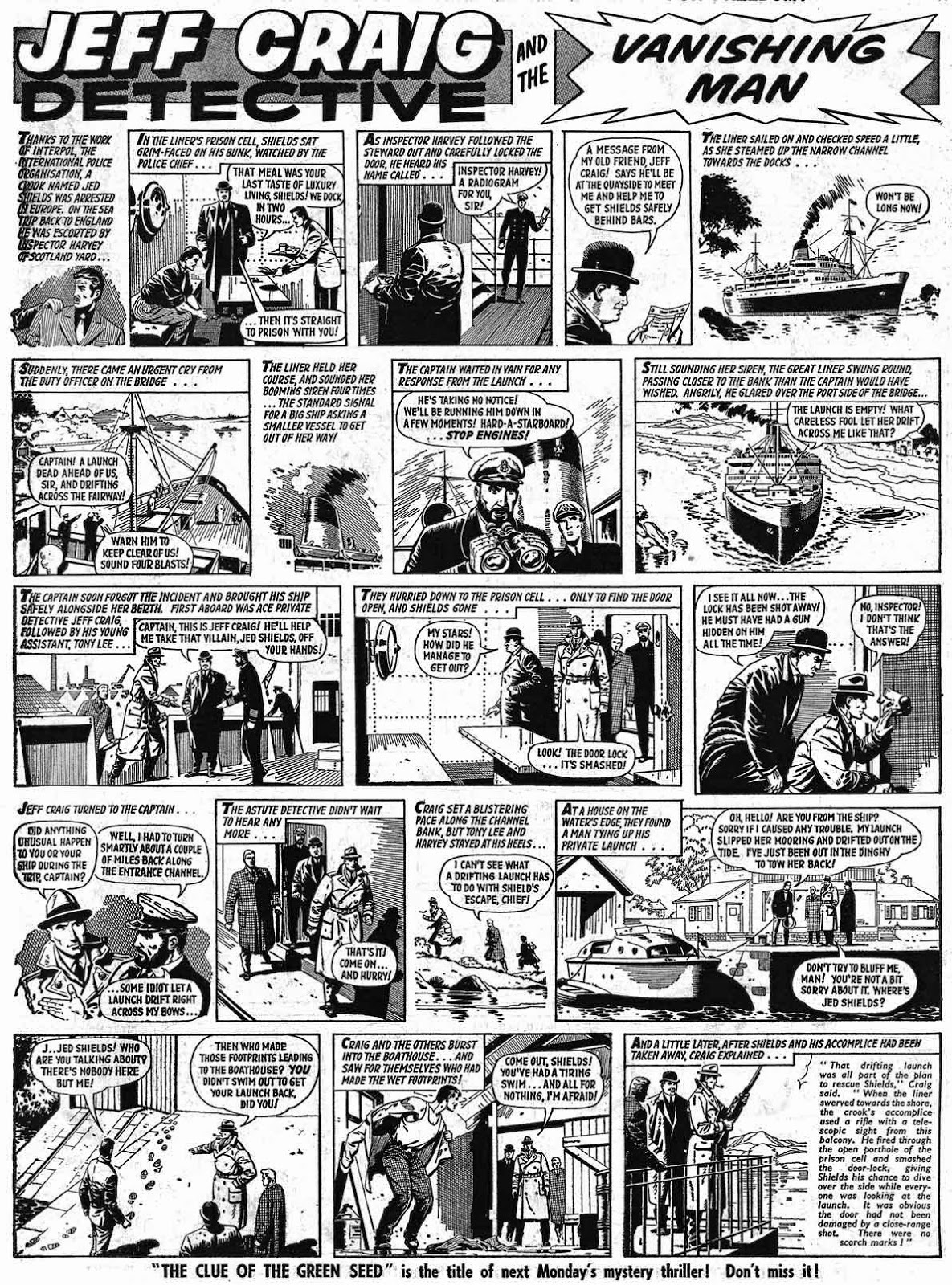 British Comic Art: Jeff Craig Detective