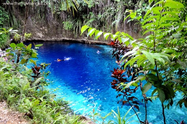 The Enchanted River in Hinatuan, Surigao del Sur