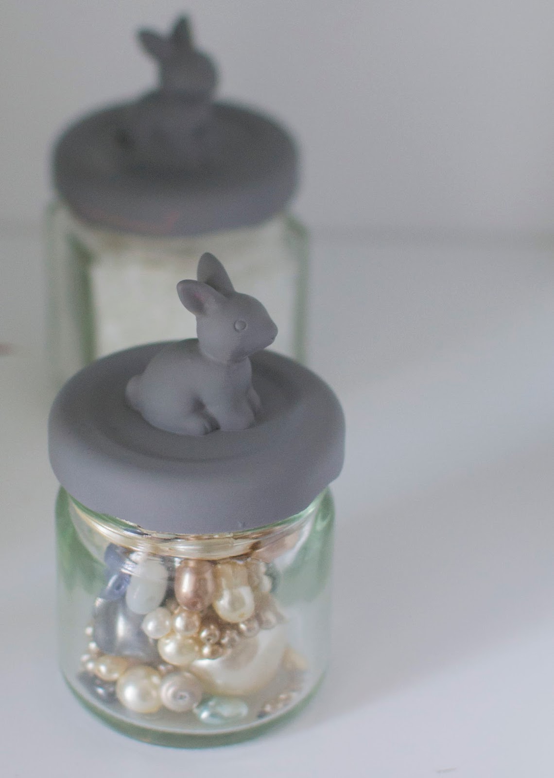 Ett hem i Laihela: Återanvända små glasburkar