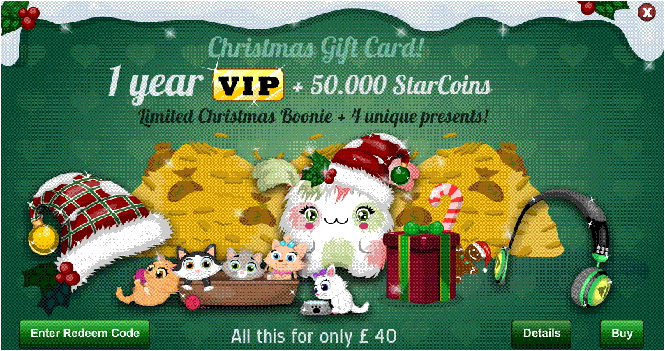 MovieStarPlanet! :'D: SPECIAL OFFER: CHRISTMAS VIP!