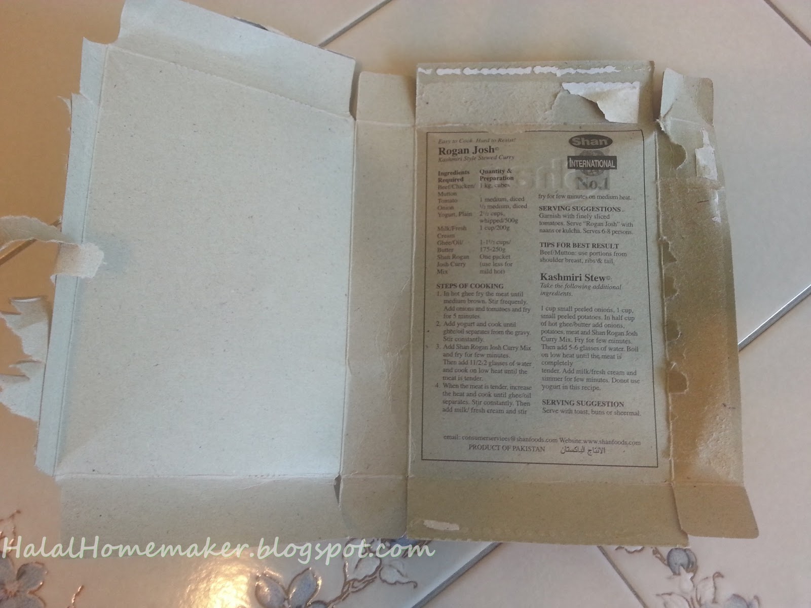 Halal Homemaker: Organizing Shan Masala