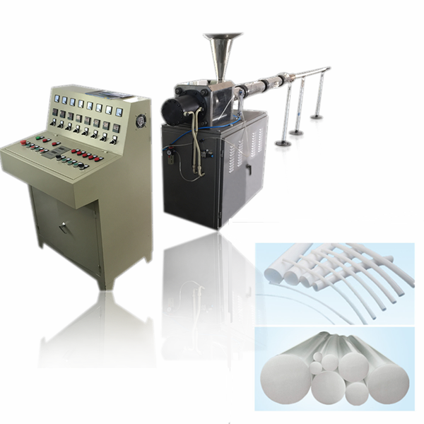 Sunkoo plastic PTFE extruder machine: PTFE bar plastic extruder machine ...