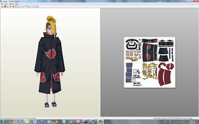 Papercrafts - Naruto Akatsuki - Papercraft4u | Free Papercrafts, Paper ...