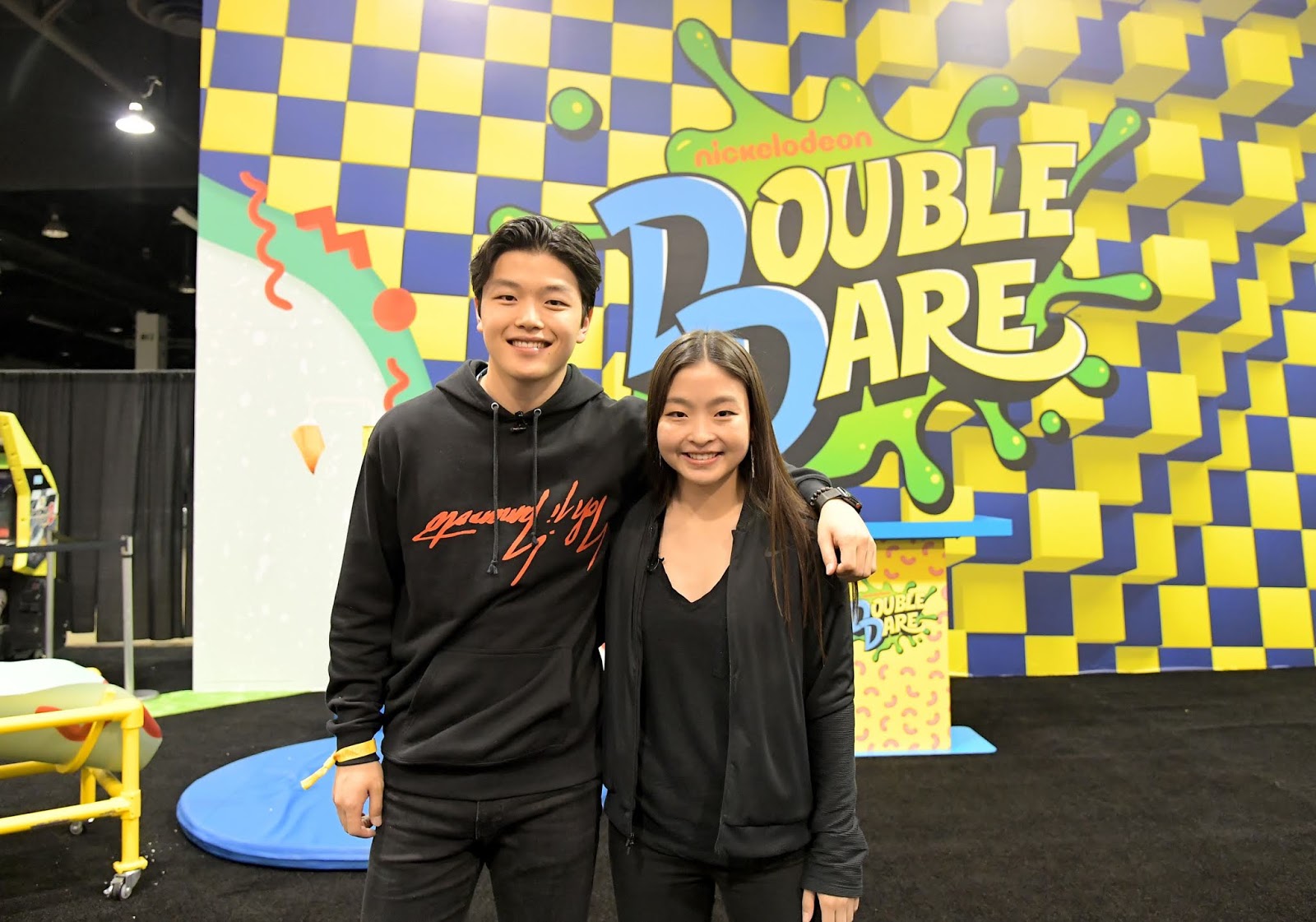 NickALive!: The Shib Sibs Test Out Their Coordination Off The Ice On ...