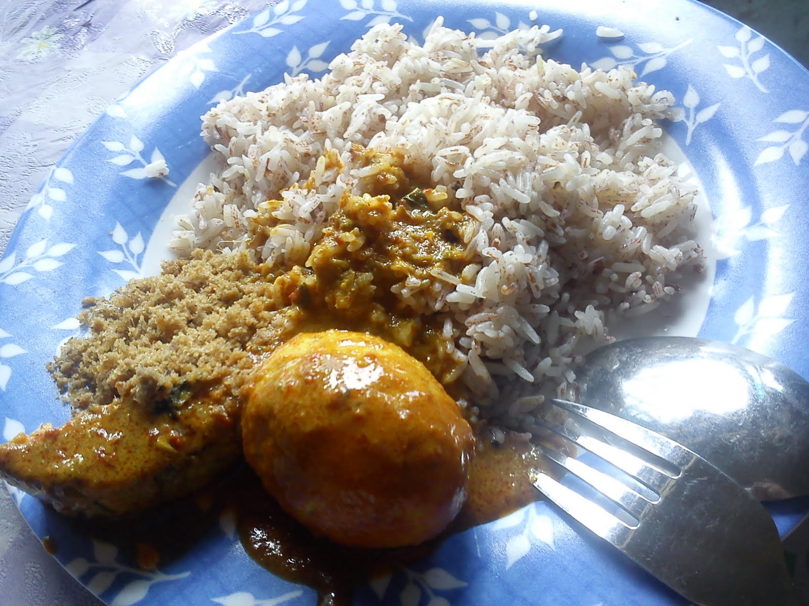 Menu: Nasi Dagang di pagi raya
