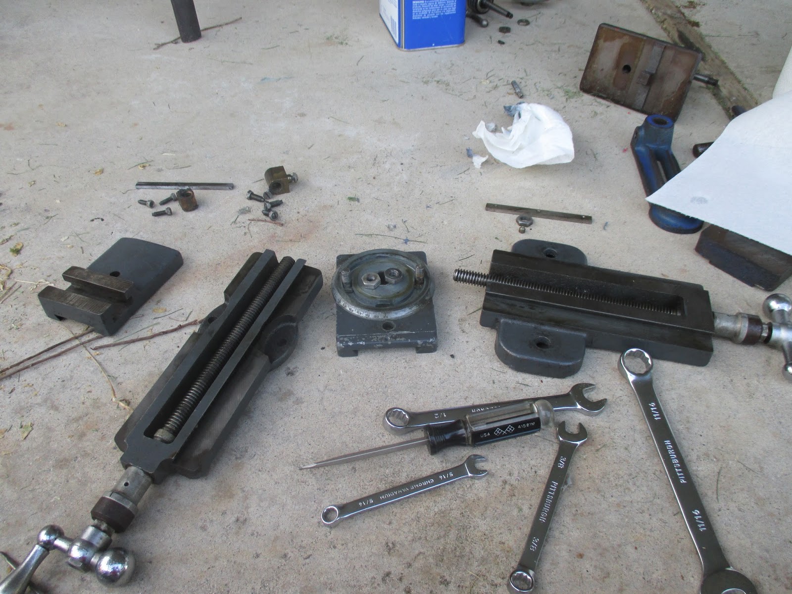 SilverHawk: Lathe Compound Slide Refinished