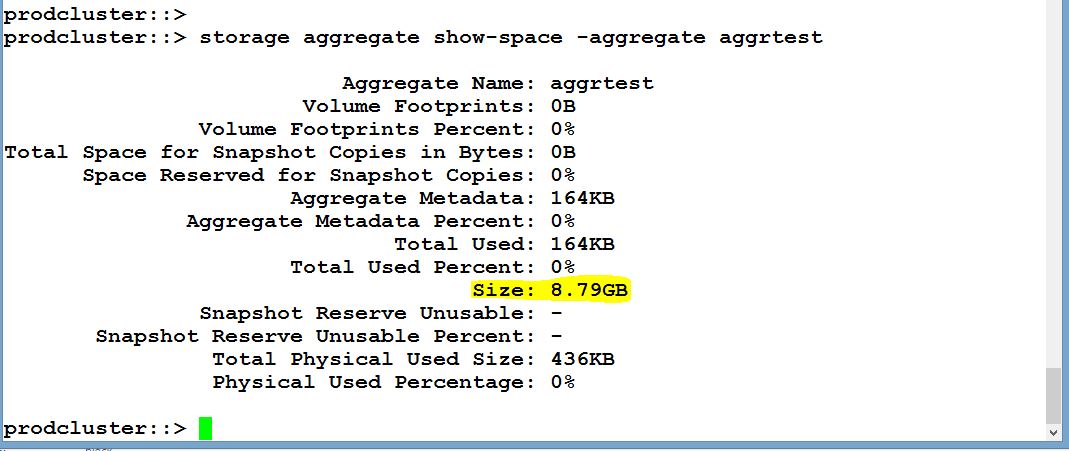 Remote Infrastructure Management: NETAPP ONTAP 9 RAID TEC CONFIGURATION