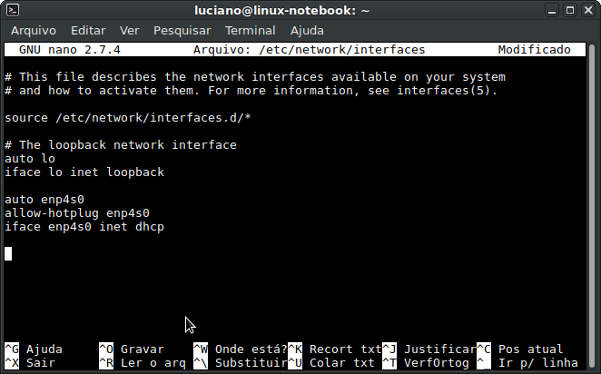 Debian GNU/Linux: Configurar a internet no Debian