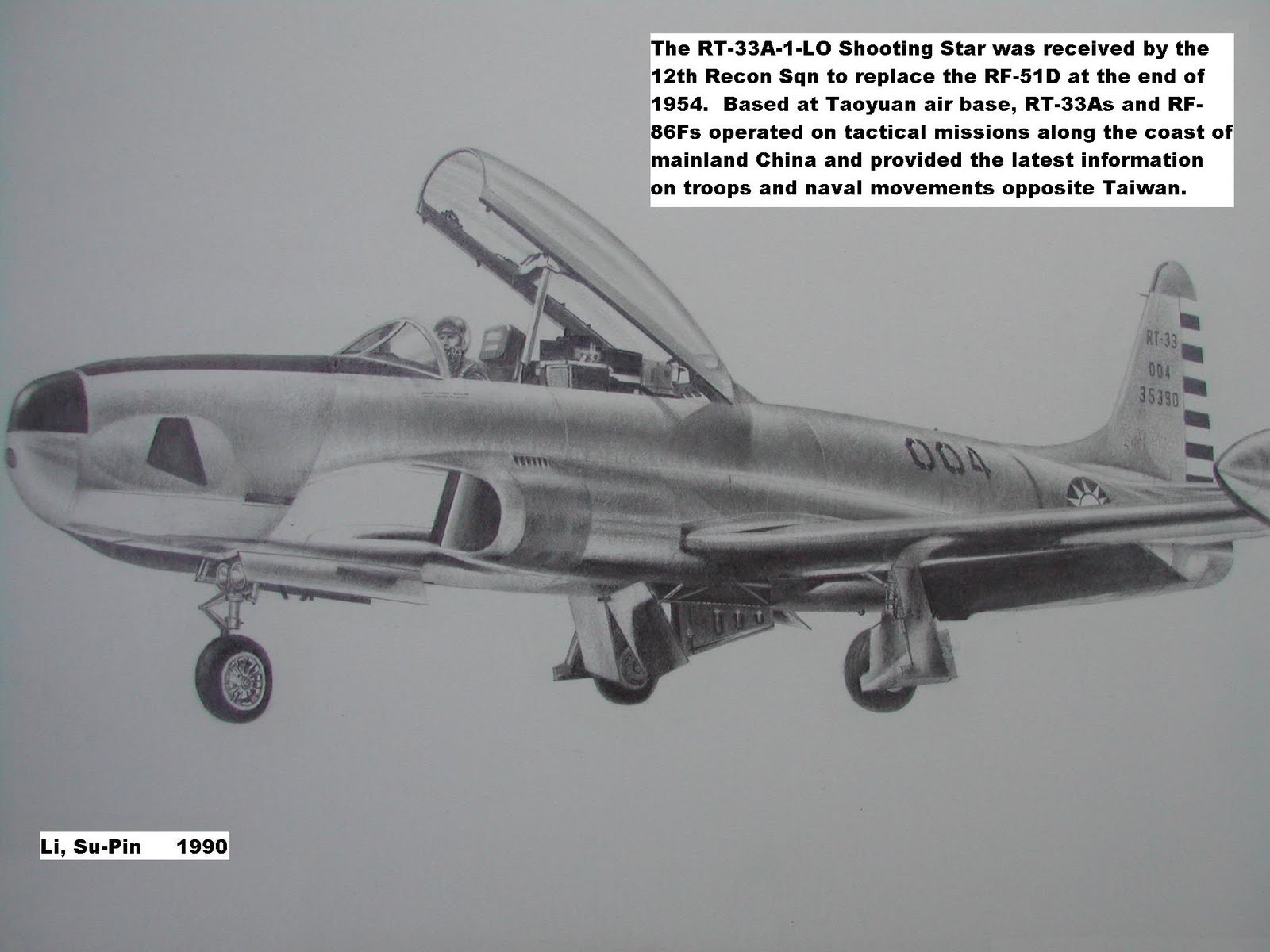 Uncle Airplane: The Only Photo-Shootingstars Saw Combat - The CAF RT-33