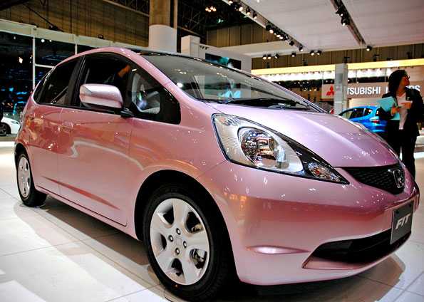 Rosa Clichê: Carros rosa!