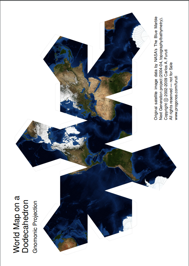 Eu Amo Artesanato: Cubo de Mapa com molde