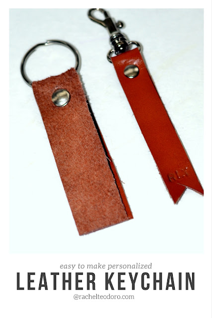 Easy to Make Leather Key Chain