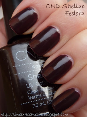 Tines Kosmetikblog: CND Shellac Fedora