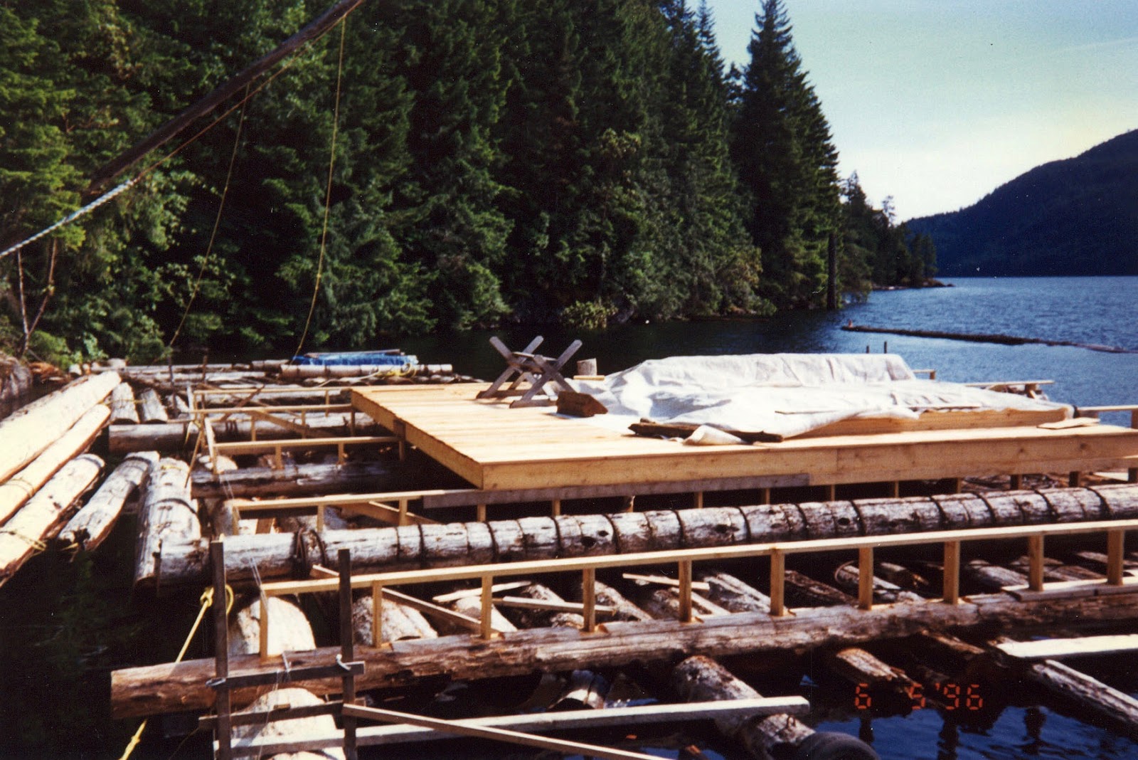 Powell River Books Blog: Float Cabin Living: Does it move?