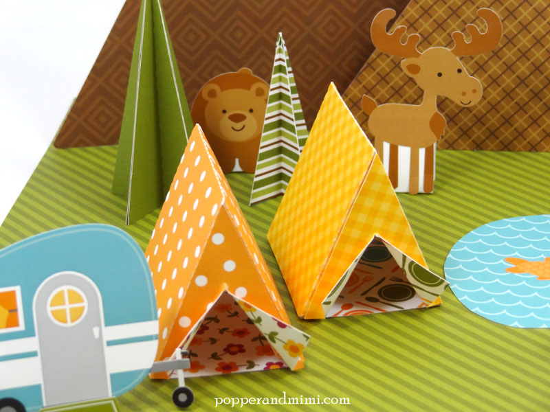 Doodlebug Design Inc Blog: Happy Camper: Lego & Paper Play Set