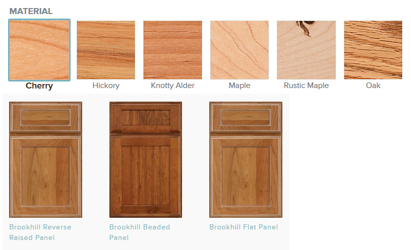 Medallion Cabinetry Bahamas and Brookhill Kitchen Cabinets